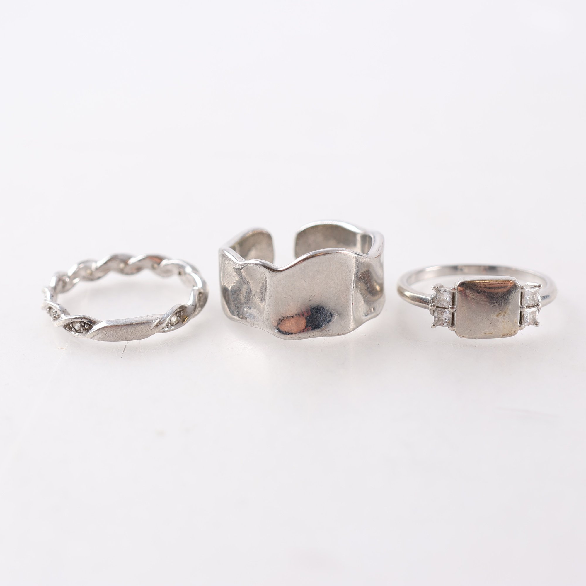 Ring, Överdraget silver, Brv: 3.2g - second hand | Myrorna