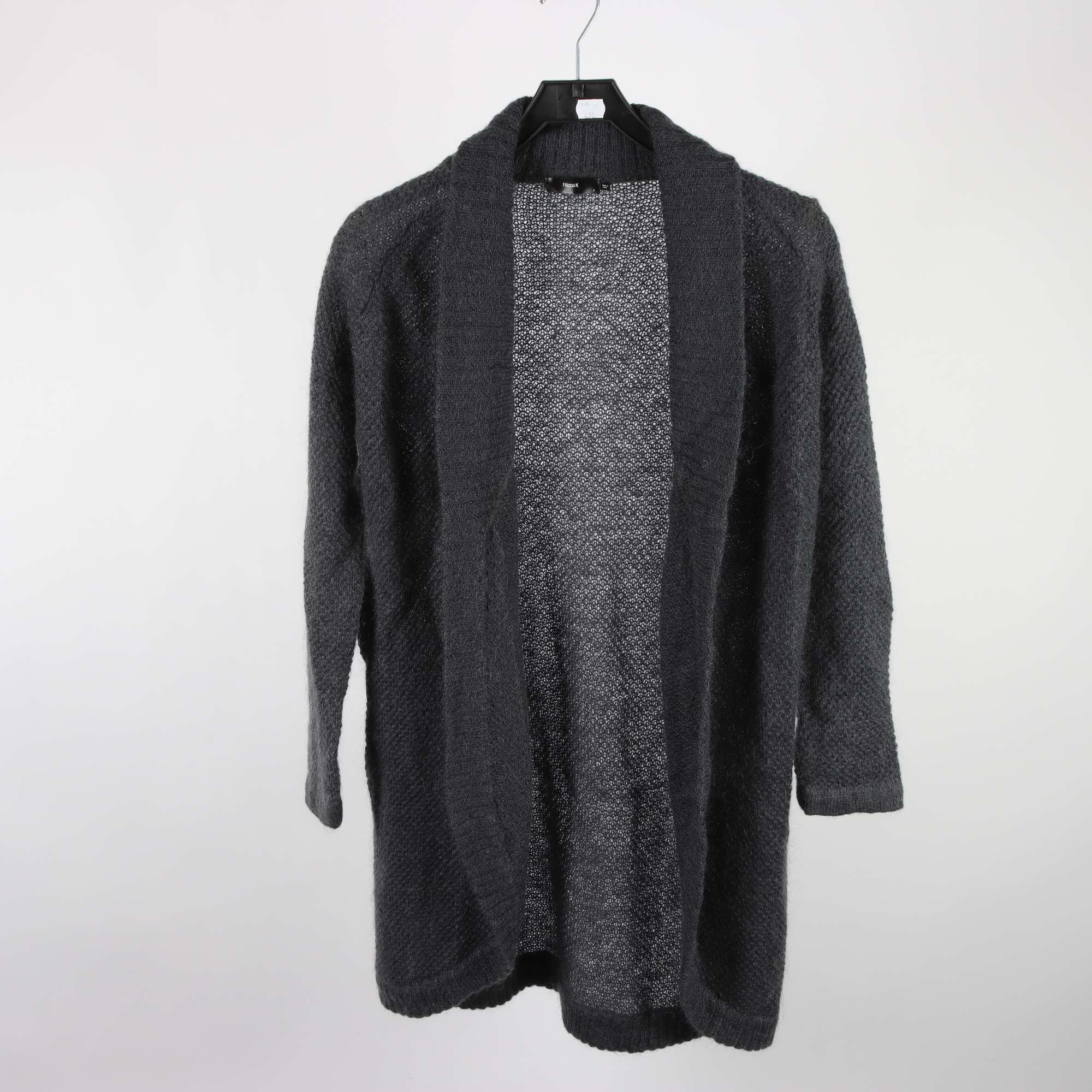 Kofta, Filippa K, lila/grå, kid mohair, stl. S. - second hand | Myrorna